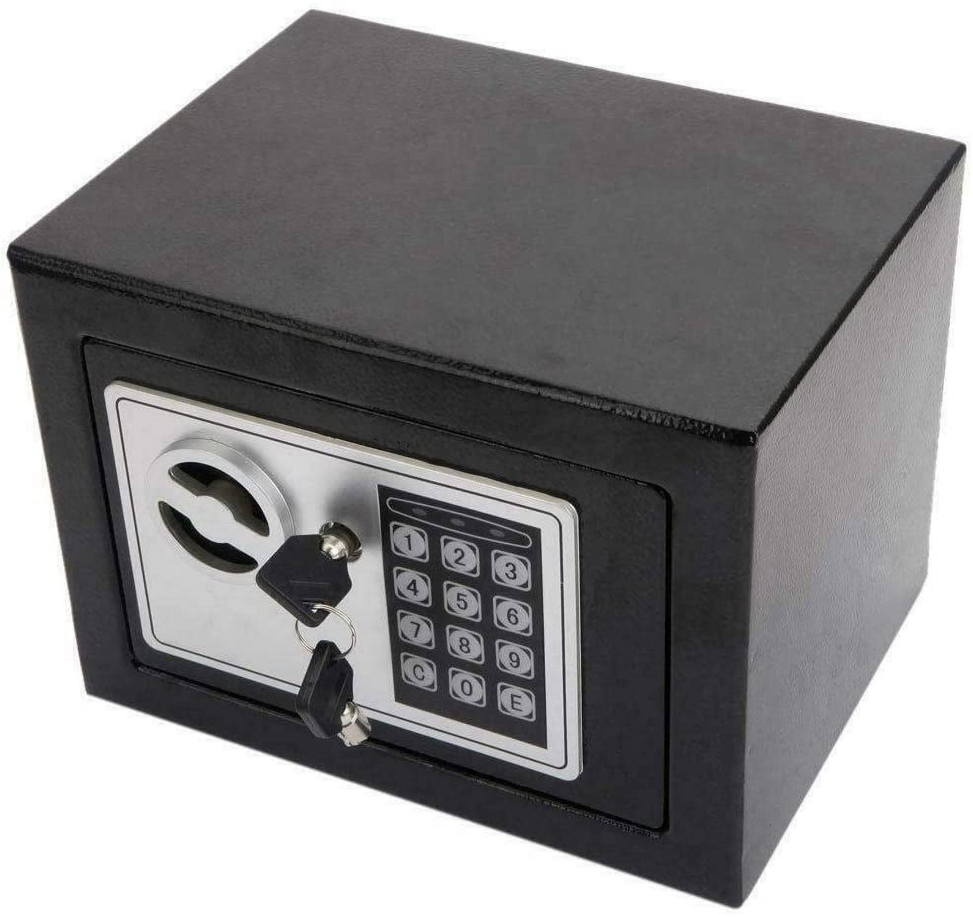 Aiying Solid Steel Digital Lock Safe for Money, Gun, Jewelry - Walmart.com