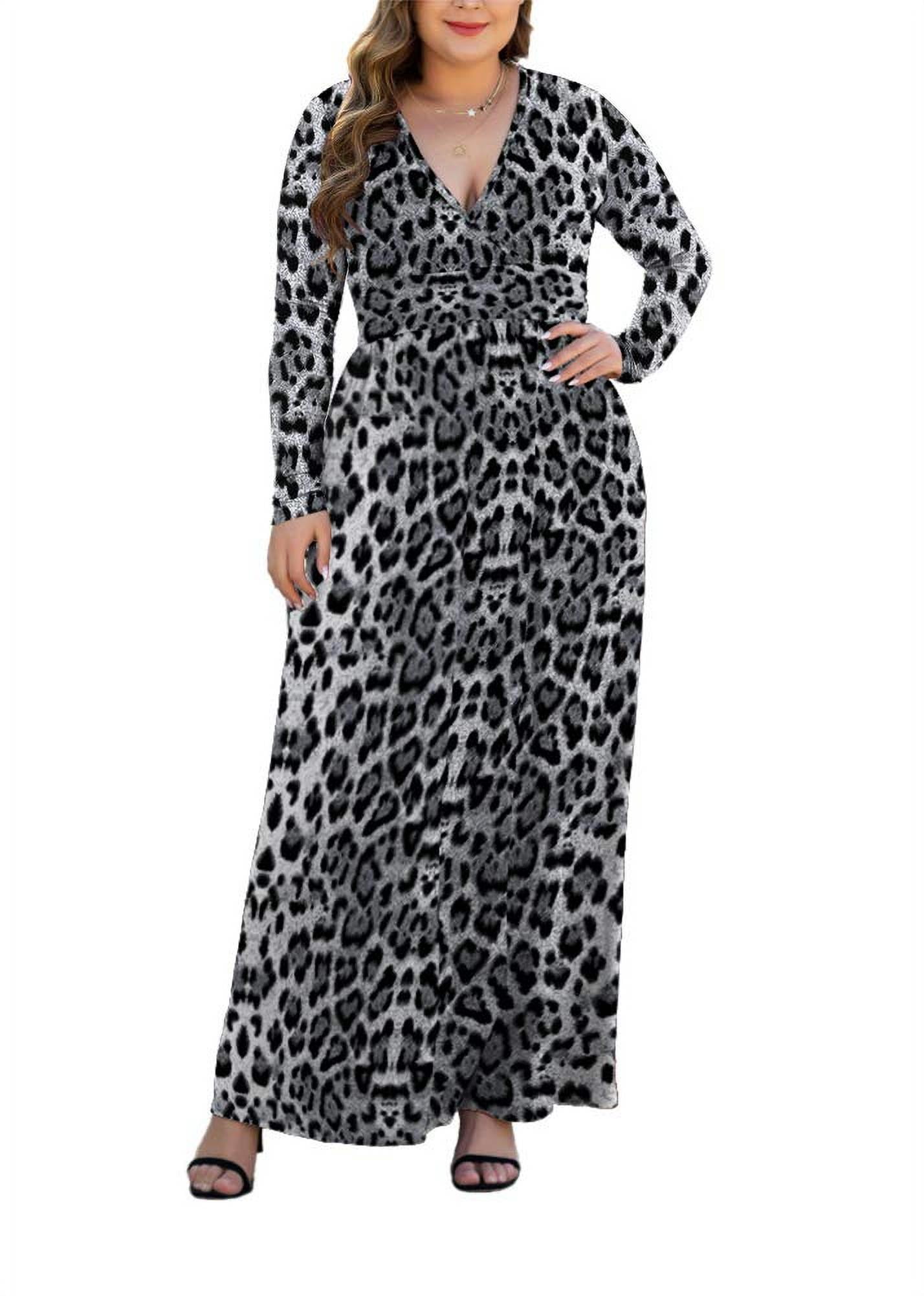 Eternatastic Womens Floral Lace 2/3 Sleeves Maxi Dress Evening Party ...