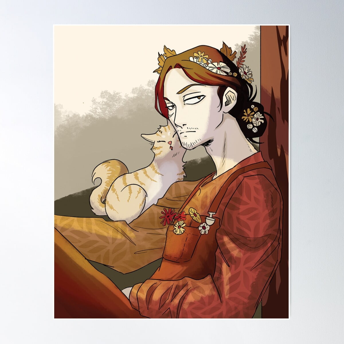 Aizawa Cottagecore Poster Wall Art, Modern Wall Decor For Living Room ...