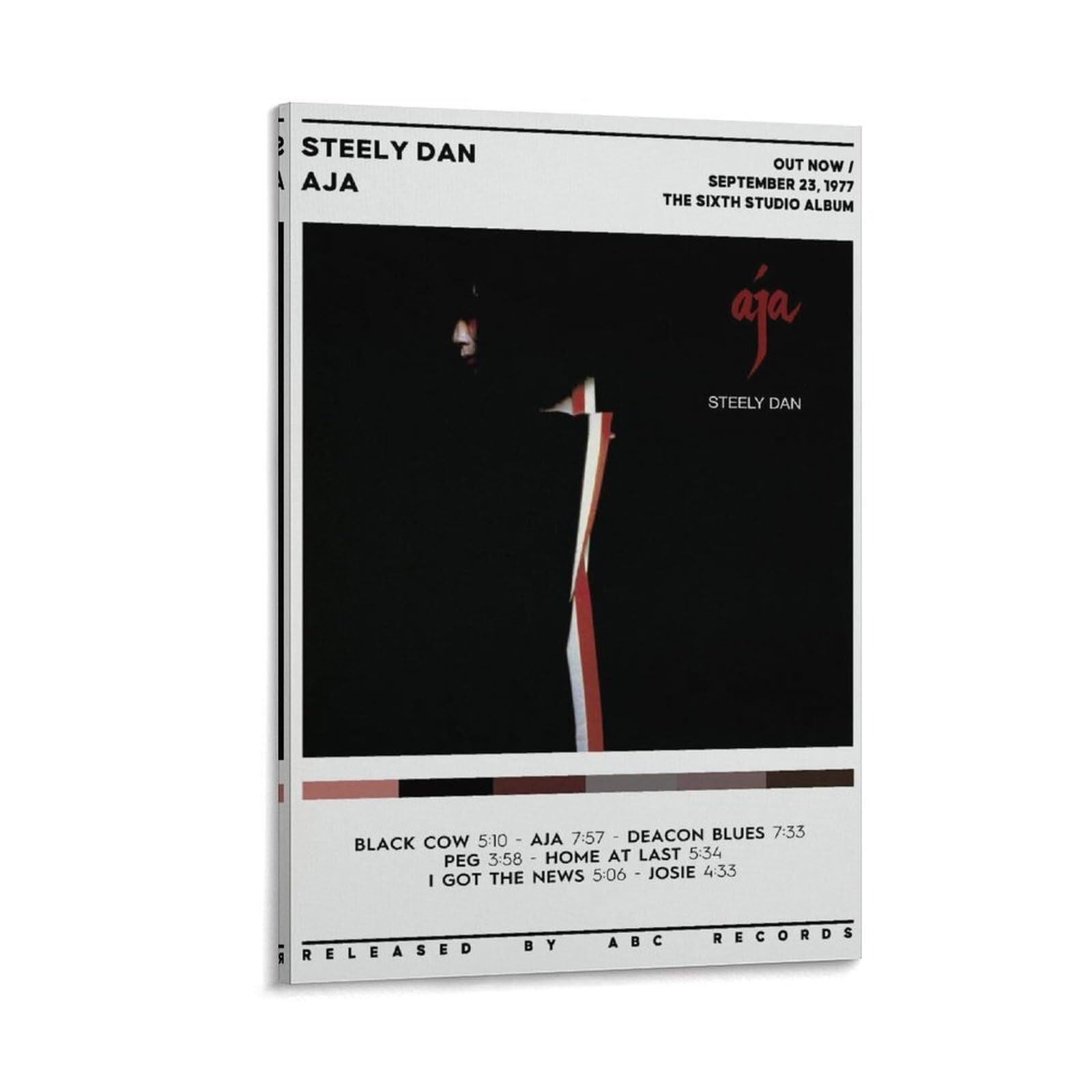 Aja Steely Dan Canvas Poster Wall Decorative Art Painting Living Room ...