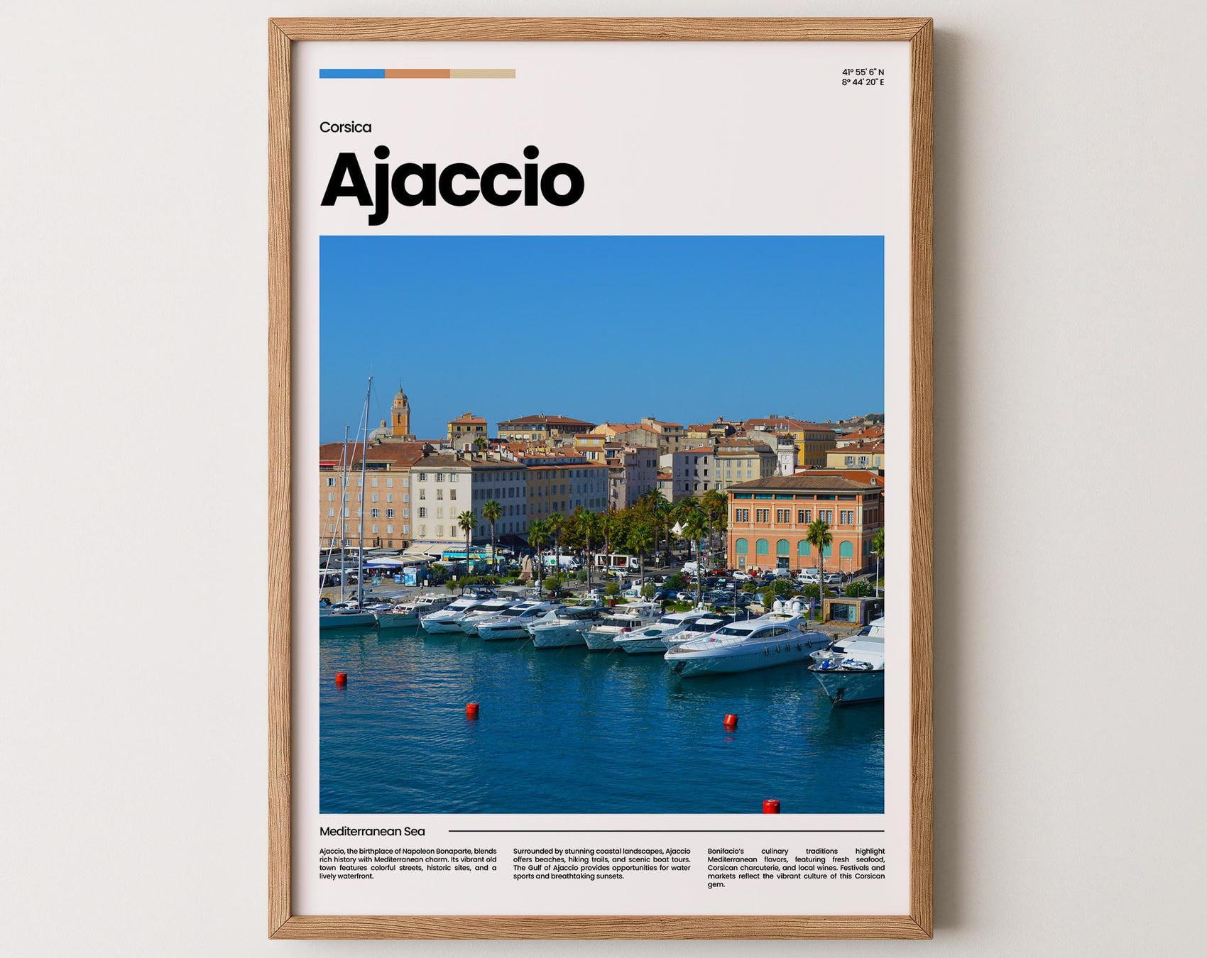 Ajaccio Poster, Ajaccio Print, Ajaccio Photo, Ajaccio Art, Corsica ...