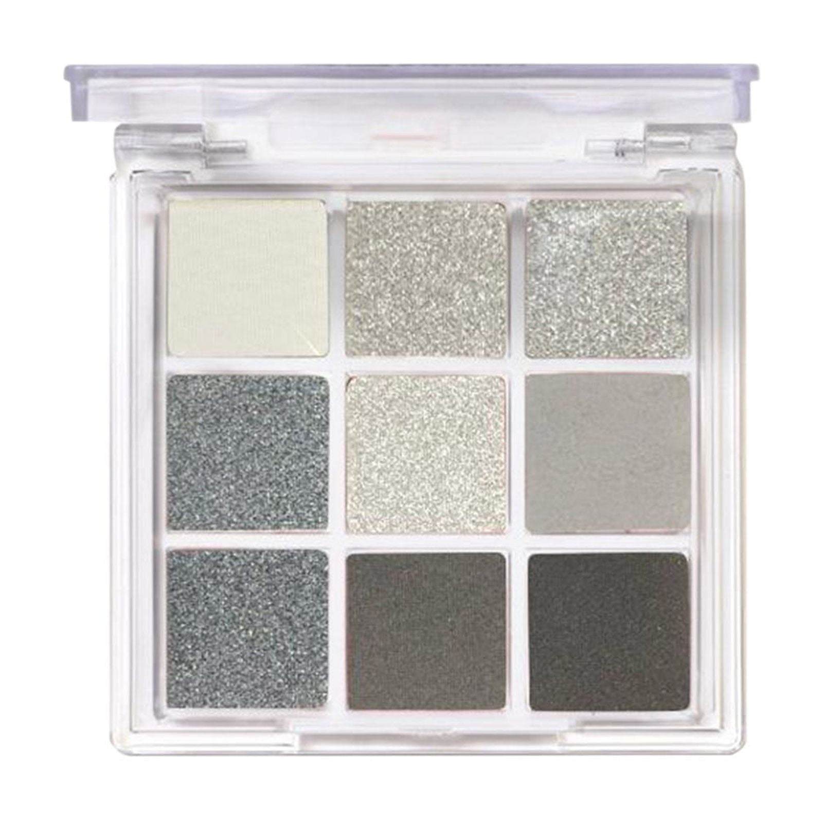 Ajauxi Gray Eyeshadow Palette, Matte Glitter Eye shadow Makeup, 9 ...
