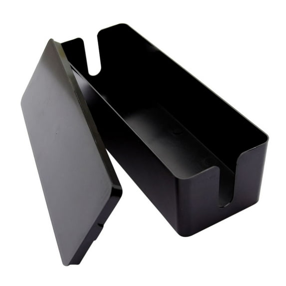Ajauxi Wire Storage Box, Cable Management Boxes, Cable Tidy Box Plastic ...
