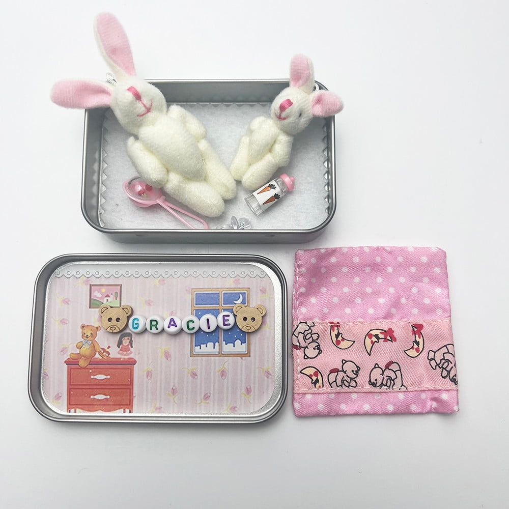 Ajauxi Tinplate Box Easter Candy Box, Easter Biscuits Container, Tin ...