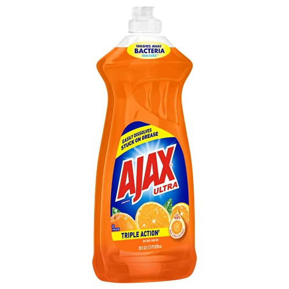 Ajax Dish Detergent, Liquid, Orange Scent, 28 oz Bottle, 9/Carton, Each ...