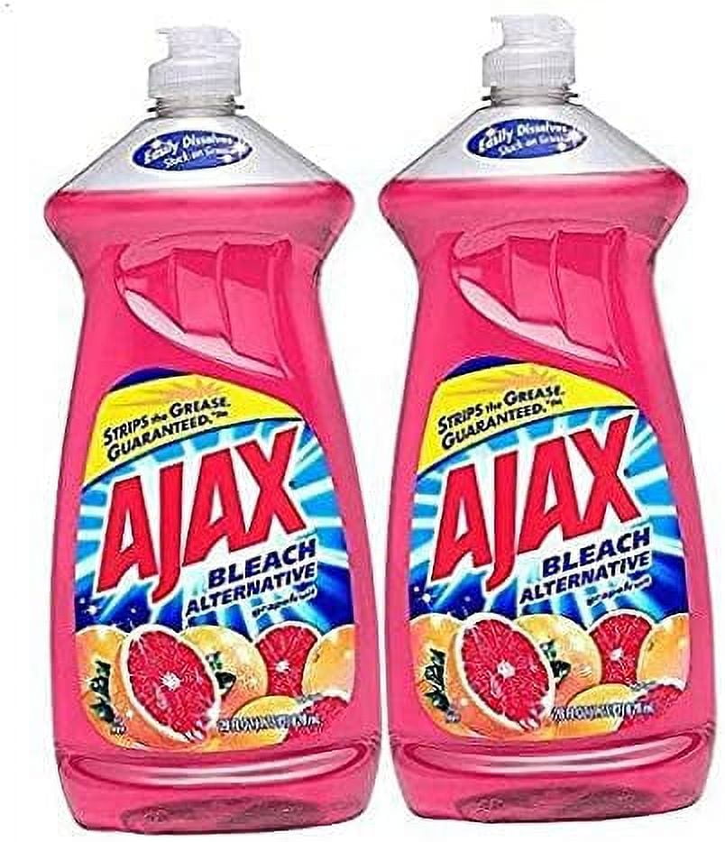 Ajax Dish Washing Soap Bleach Alternative, Ruby Red Grapefruit, 28oz, 2 ...