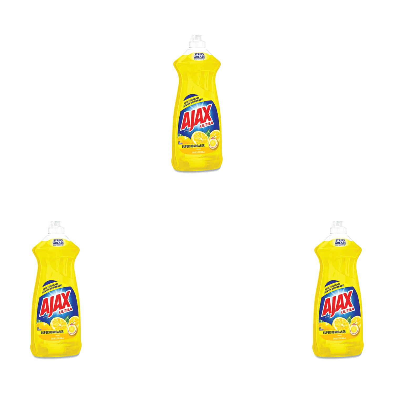 Ajax Lemon Scent 3 pack bottles (28floz x 3 ) - Walmart.com