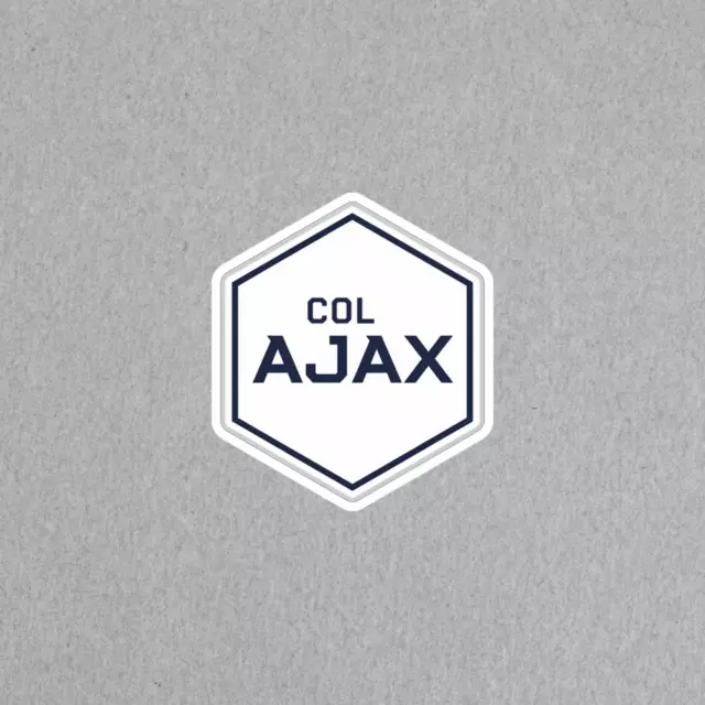 Ajax Logo Sticker - Web Development Programming Decalphone Decal Water ...