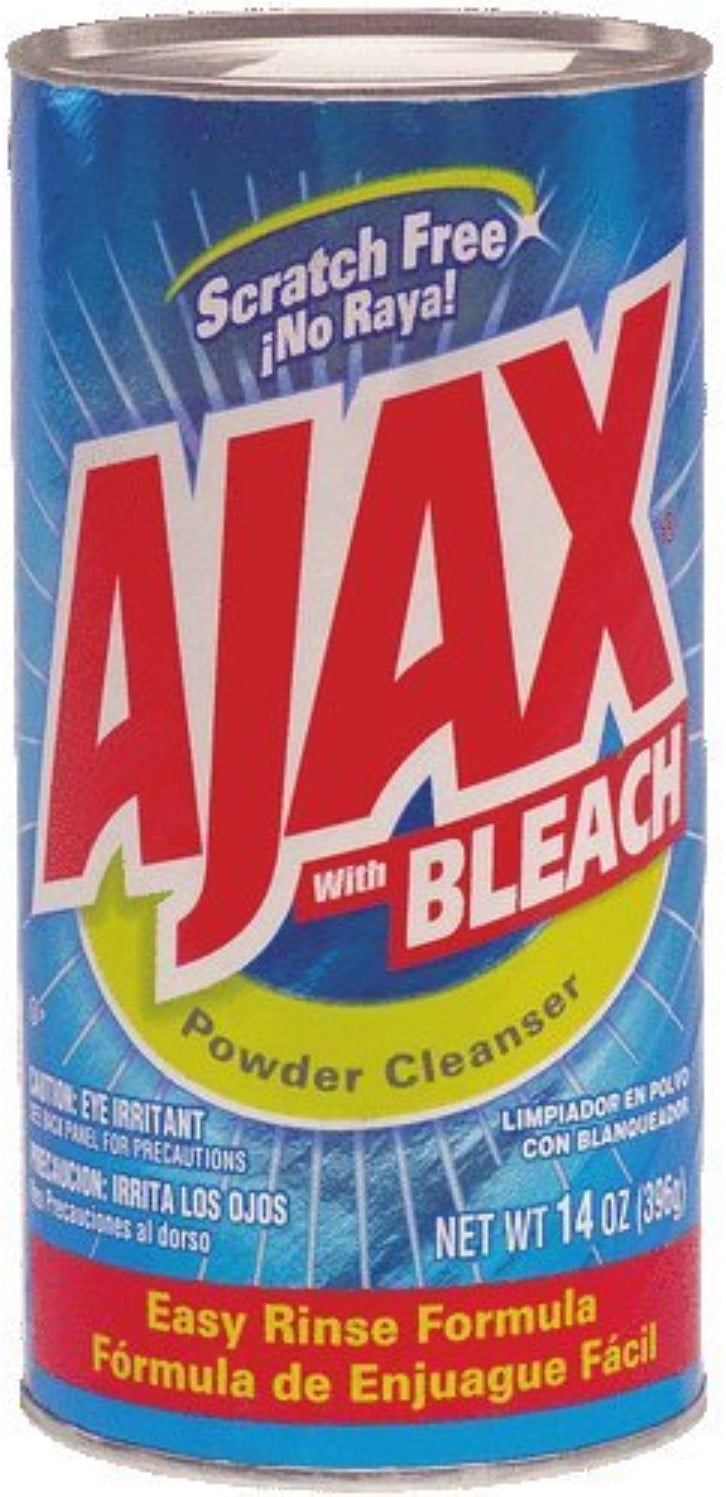 Ajax Powder Cleanser with Bleach, 14 oz (Pack of 4) - Walmart.com