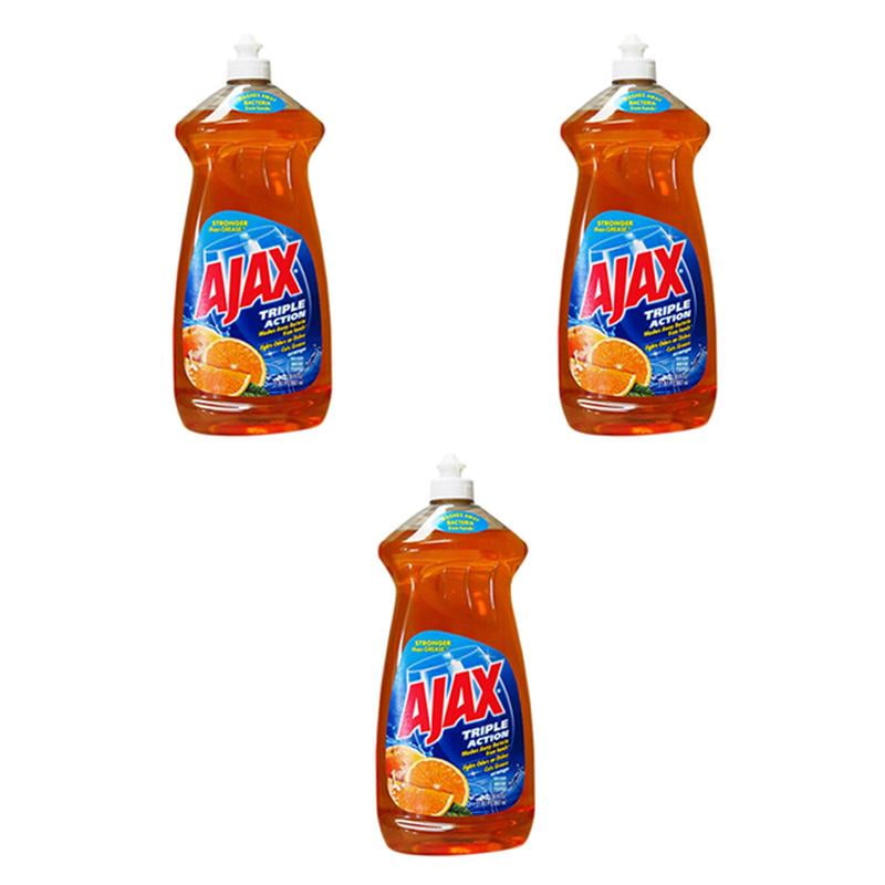 Ajax Triple Action Orange(887ml) (Pack of 3) - Walmart.com