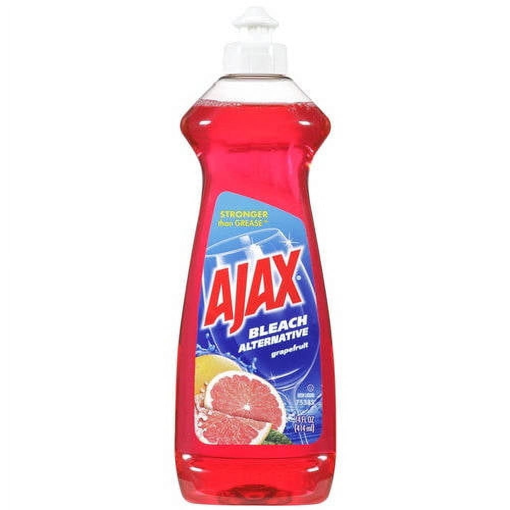 AJAX, Ultra Triple Action Liquid Dish Soap, 14 fl oz, Grapefruit ...
