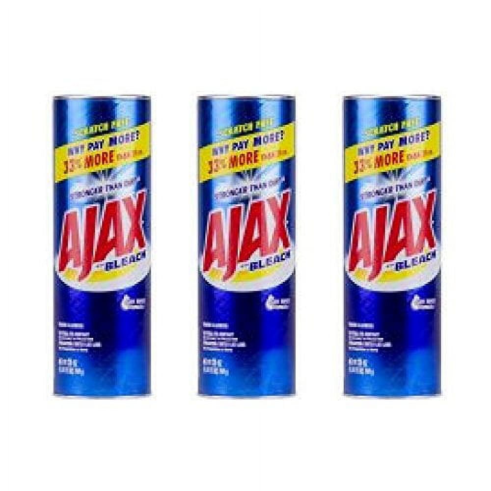 Ajax With Bleach Powder Cleaner, 28 Oz - Pack of 3 - Walmart.com