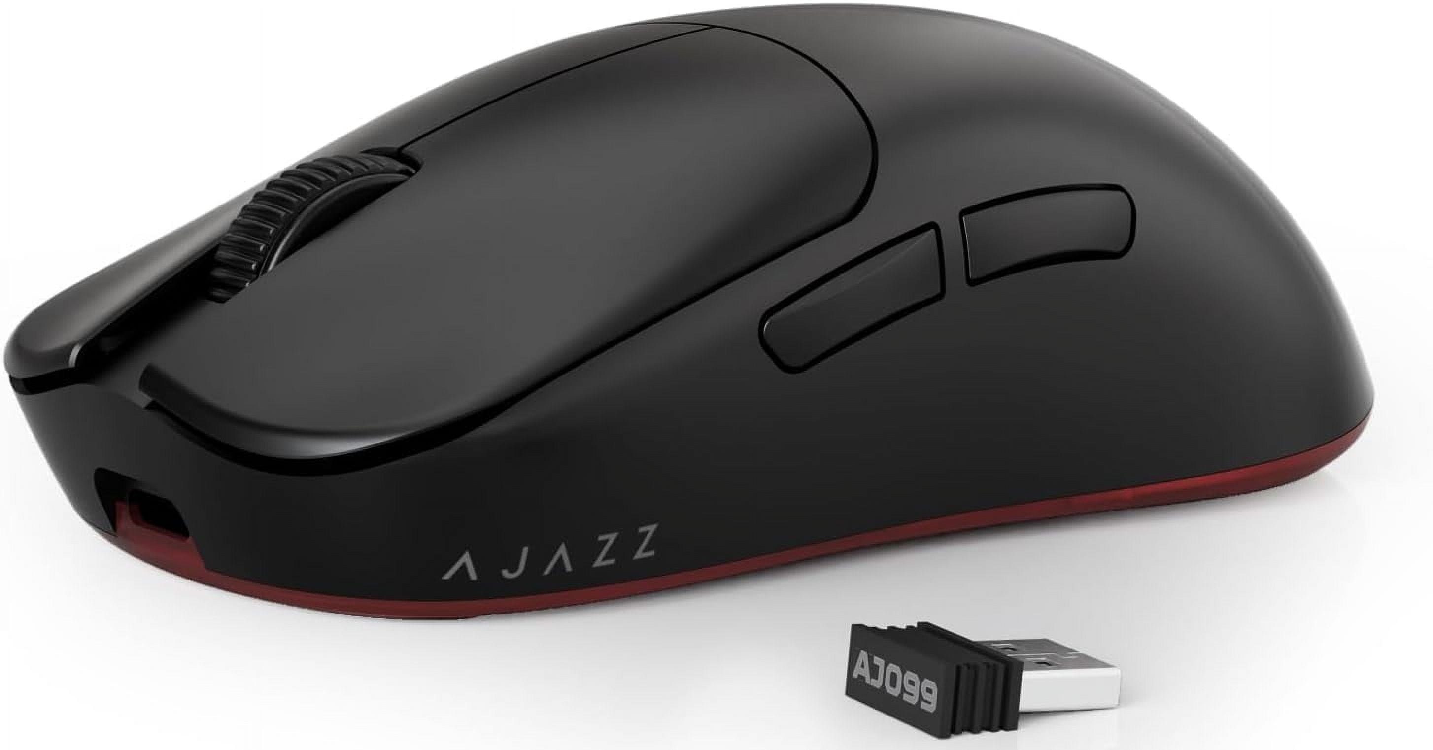 Ajazz AJ099 Superlight Wireless Gaming Mouse,Ergonomic 54gt 2.4G Mice ...