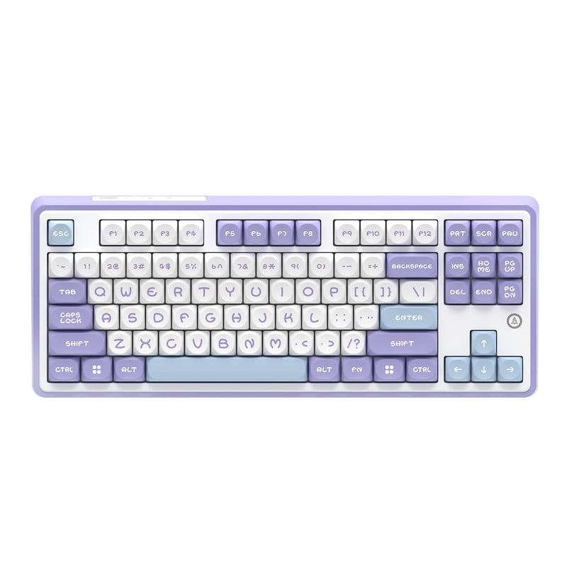 Ajazz AK870 Gasket-Mounted MOA keycaps Wireless Gaming Keyboard, 87 ...