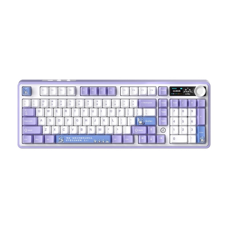 AJAZZ AK980 Wireless Mechanical Keyboard 98 Keys BT5.0 2.4GHz USB-C ...