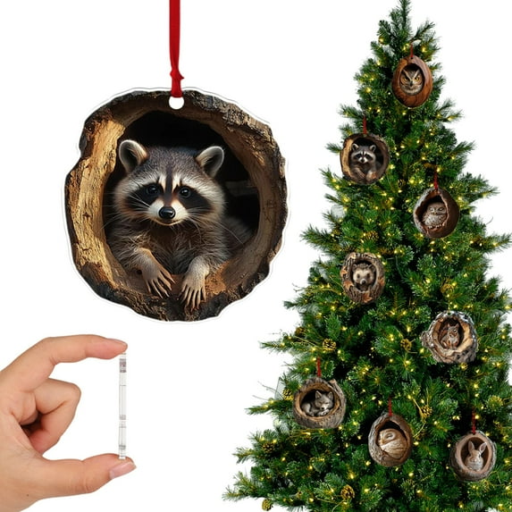 Ajhhao Acorn Animal Ornaments Forest Animal Acorn Ornaments Animal ...