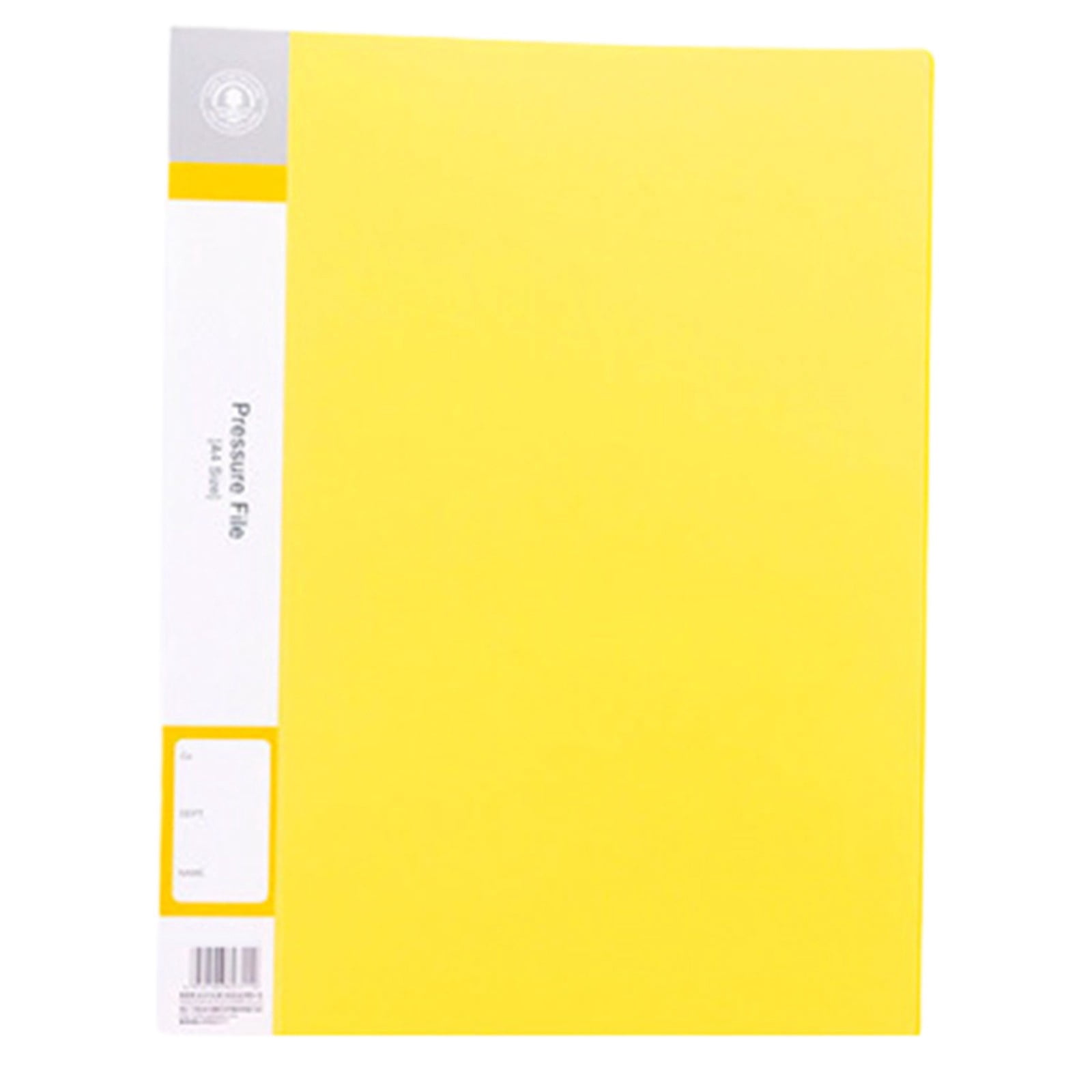 Ajhhao Binder With Plastic Sleeves Report Binder Double Strong Clips ...