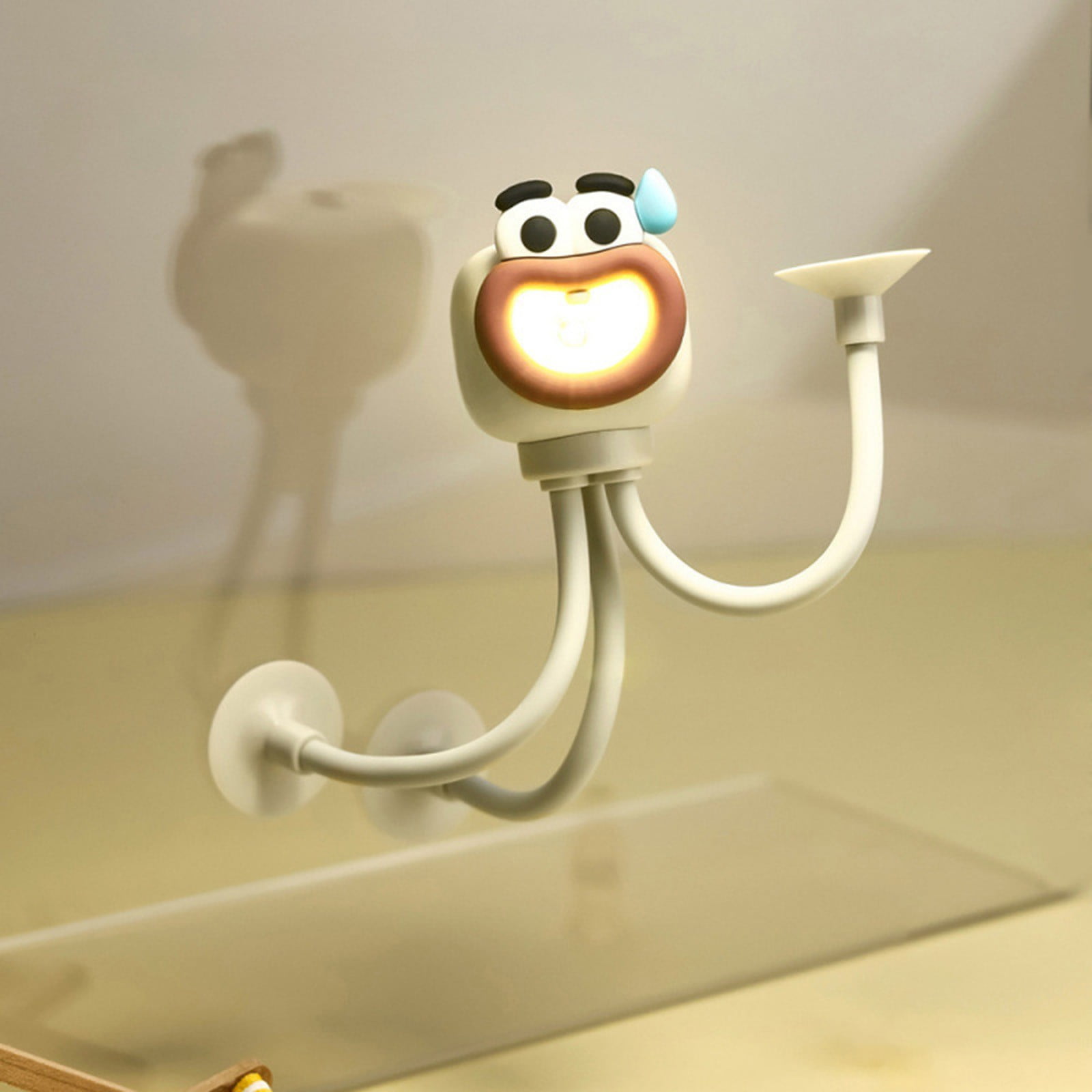 Ajhhao Changeable Shape Funny Night Light, Flexible Poseable Octopus ...