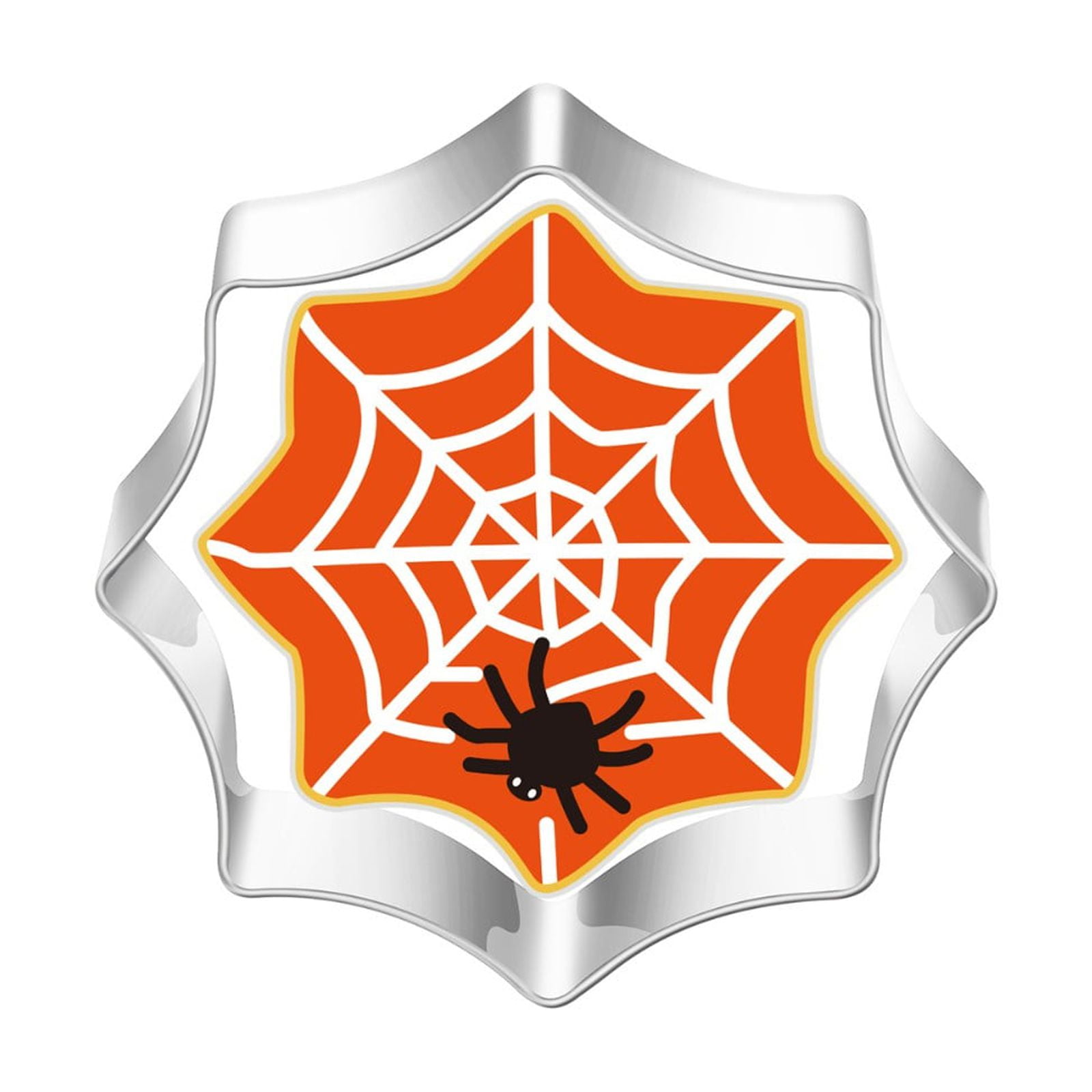 Ajhhao Halloween Kitchen Halloween Sandwich Cutter Spider Web Cookie ...