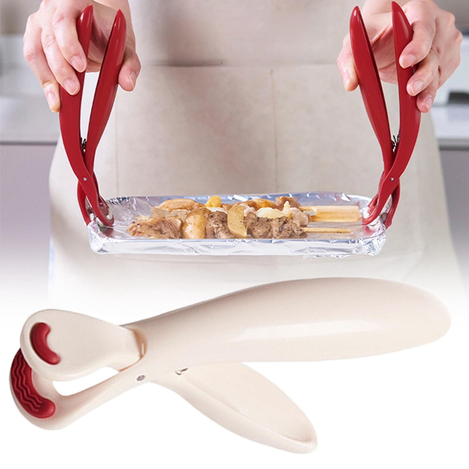 Ajhhao Hot Plate Gripper Tongs Plate Gripper Anti Scald Bowl Holder ...
