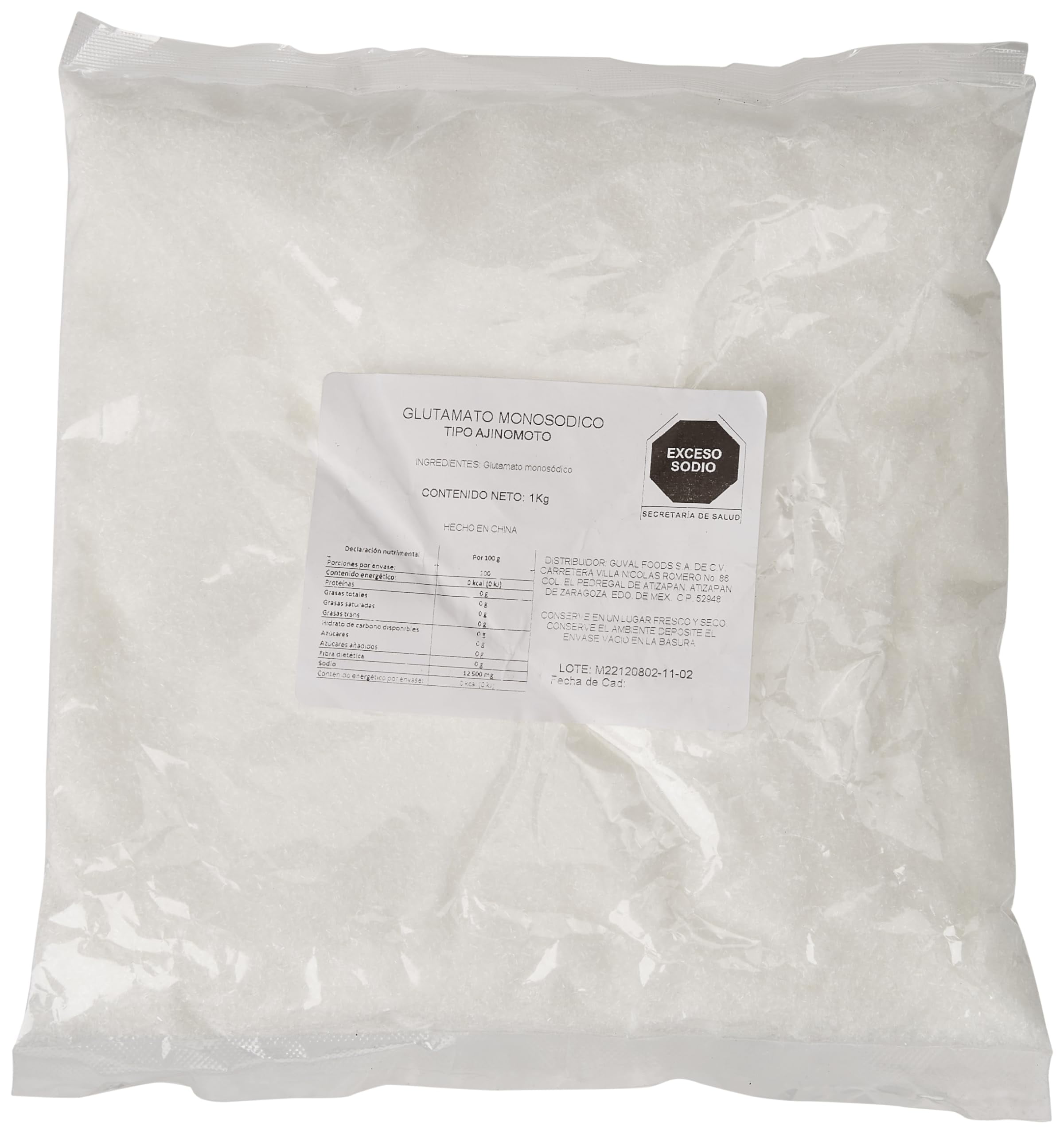 Ajinomoto MSG in Plastic RRF12 Bag, 16.0 Ounce - Walmart.com