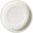 Ajm Packaging Green Label Economy Paper Plates - Microwave Safe - White ...