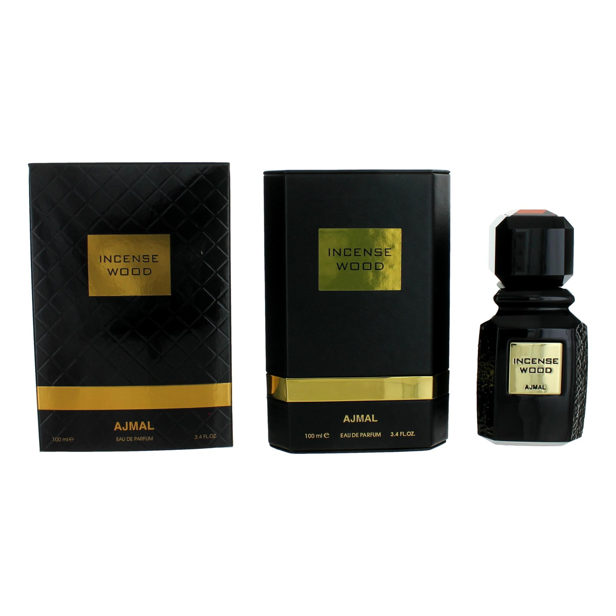 Incense Wood by Ajmal, 3.4 oz EDP Spray for Unisex - Walmart.com