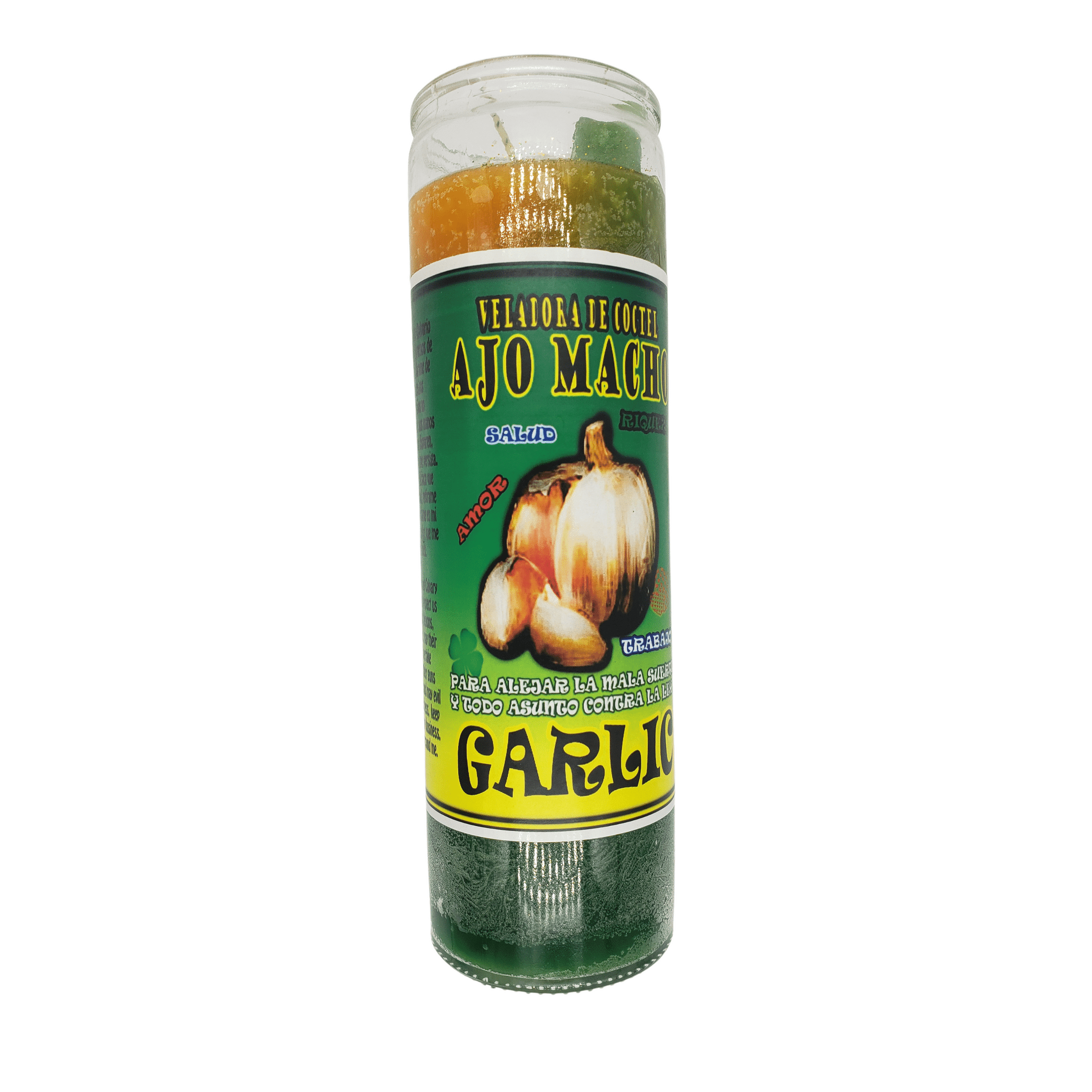 Ajo Macho veladora preparada / Garlic prepared candle - Walmart.com