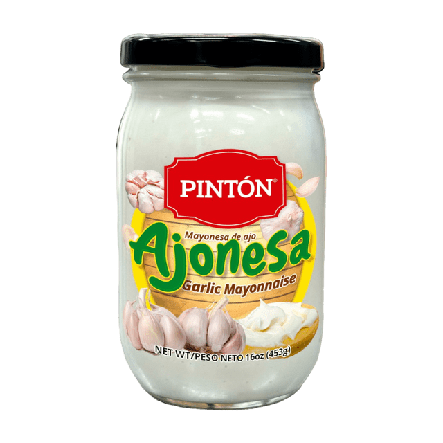 Ajonesa Garlic Mayonnaise, Homemade Flavor, Net Weight 14oz (396.9g ...