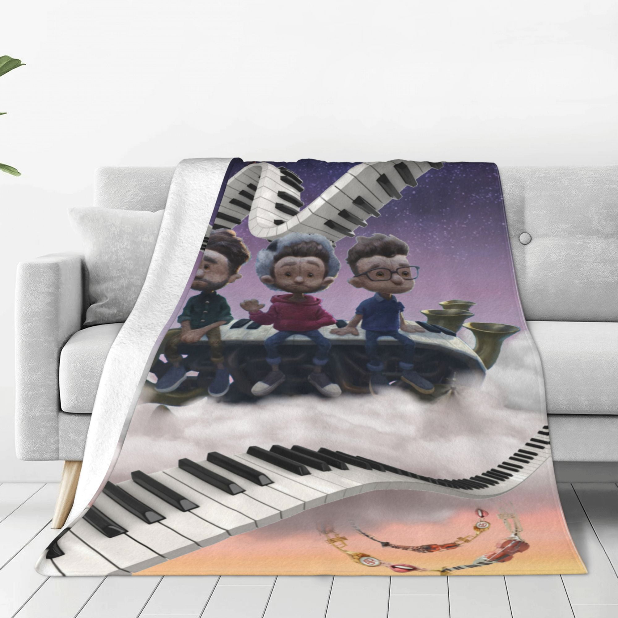 Ajr Music Soft Micro Fleece Cozy Throw Blanket Lightweight Fuzzy ...