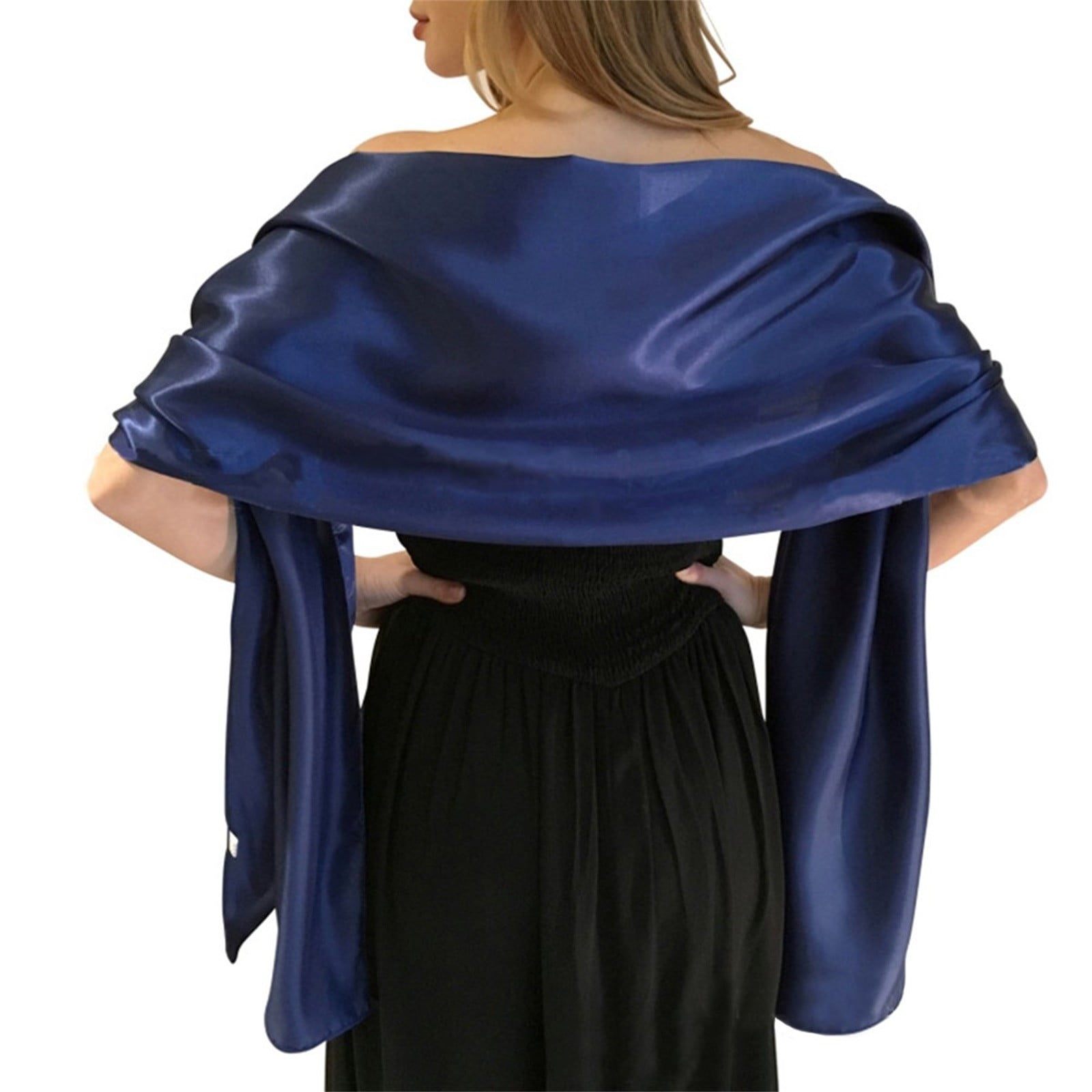 Ajshakl Silk Head Scarf, Women Shawls And Wraps For Evening Dresses ...