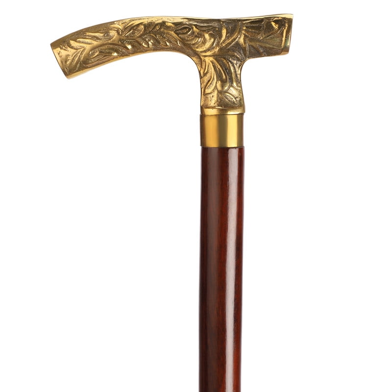 Ajuny Wooden Walking Sticks Canes Vintage Look Fritz Style Folding ...