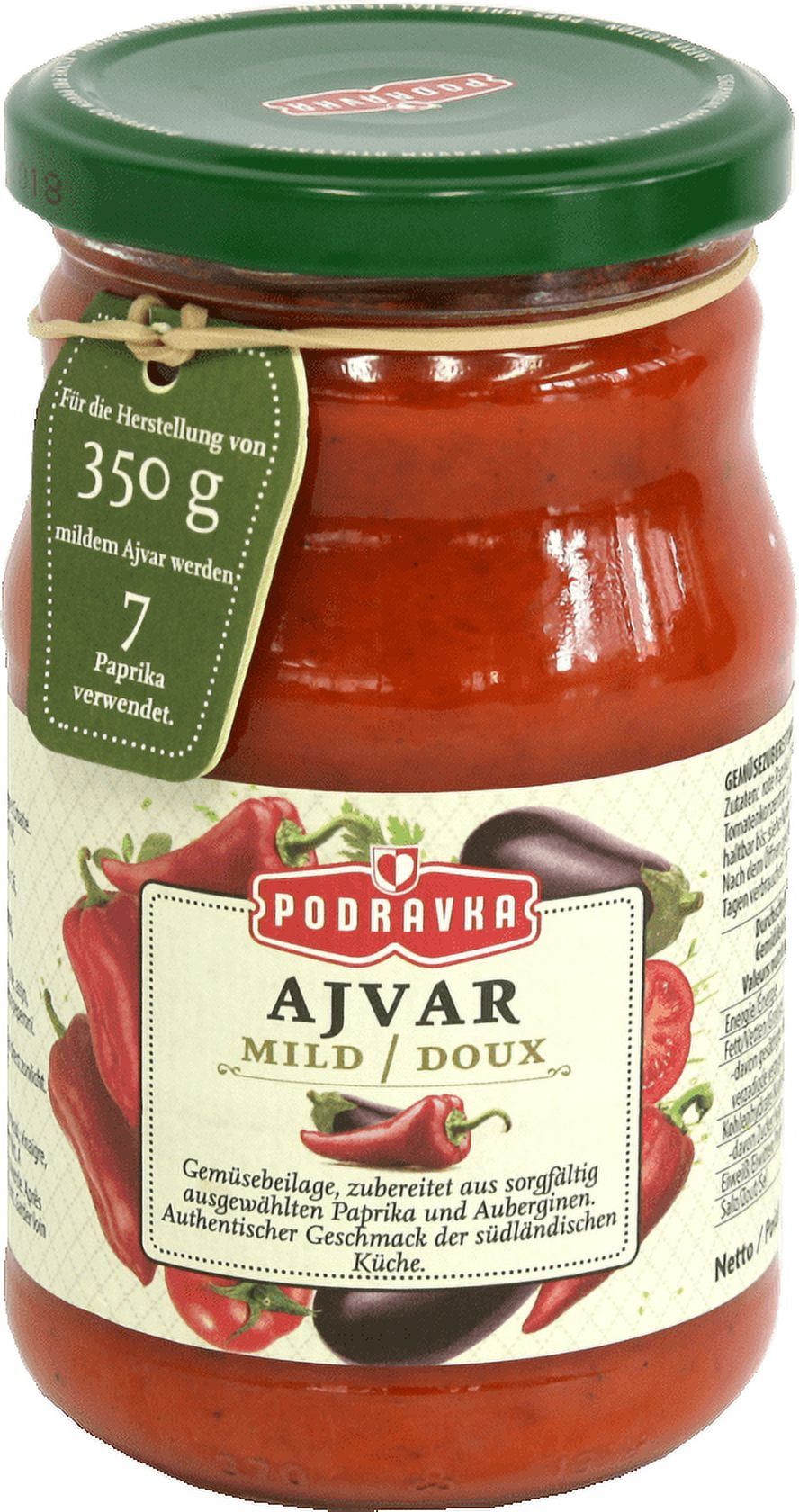 Ajvar Mild (podravka) 350g - Walmart.com