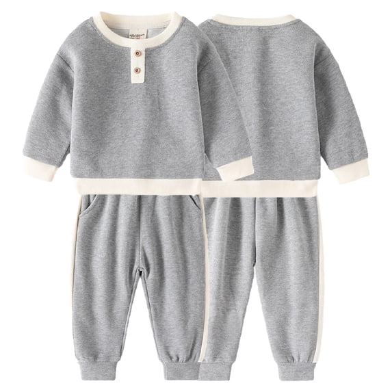 Ajziojiro 2PCS Kids Toddler Boys Sweatshirt Outfit Clothes 1-8Y Little ...