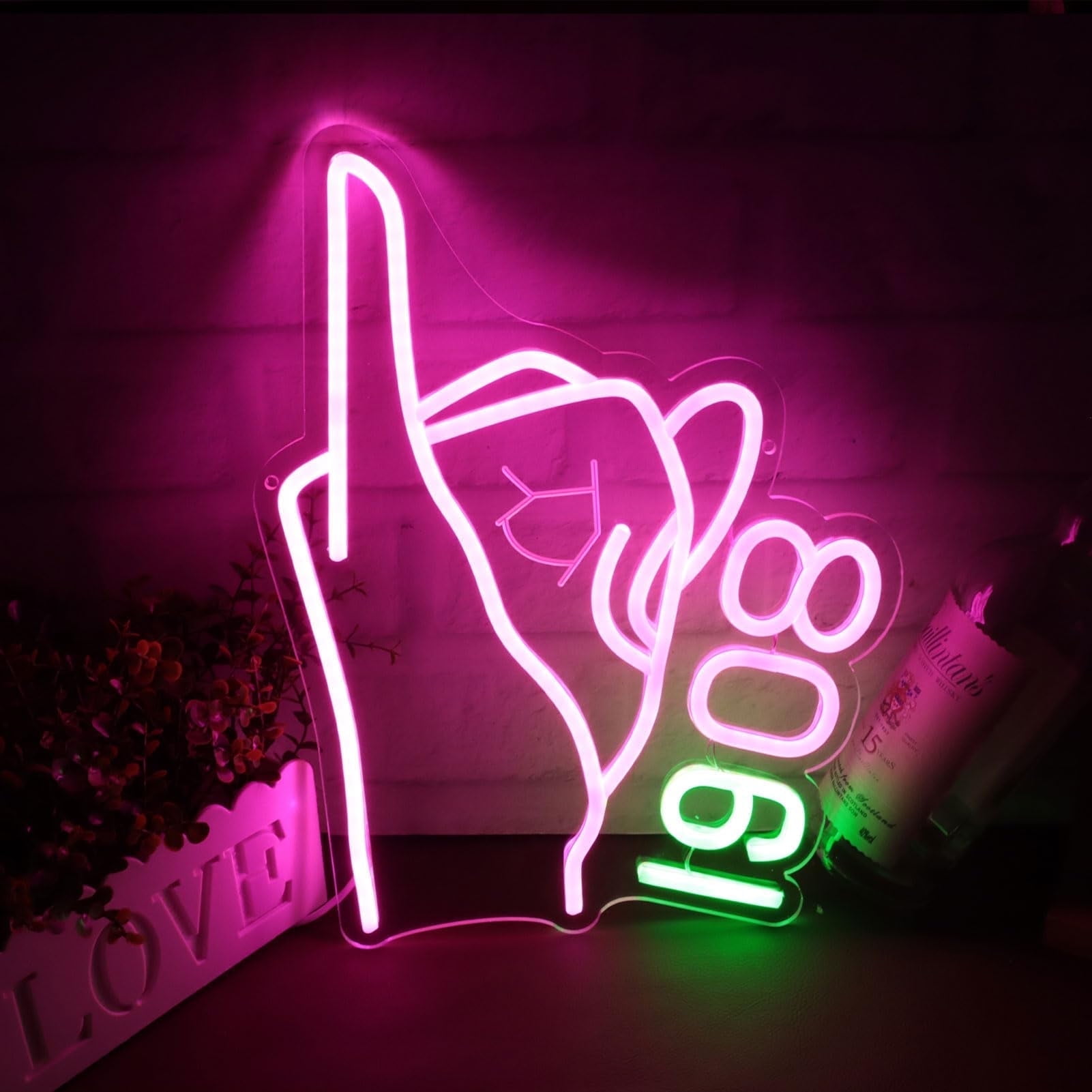 Aka Sorority Neon Signs Gesture Neon Lights Signs, AKA Hand Signs Neon ...