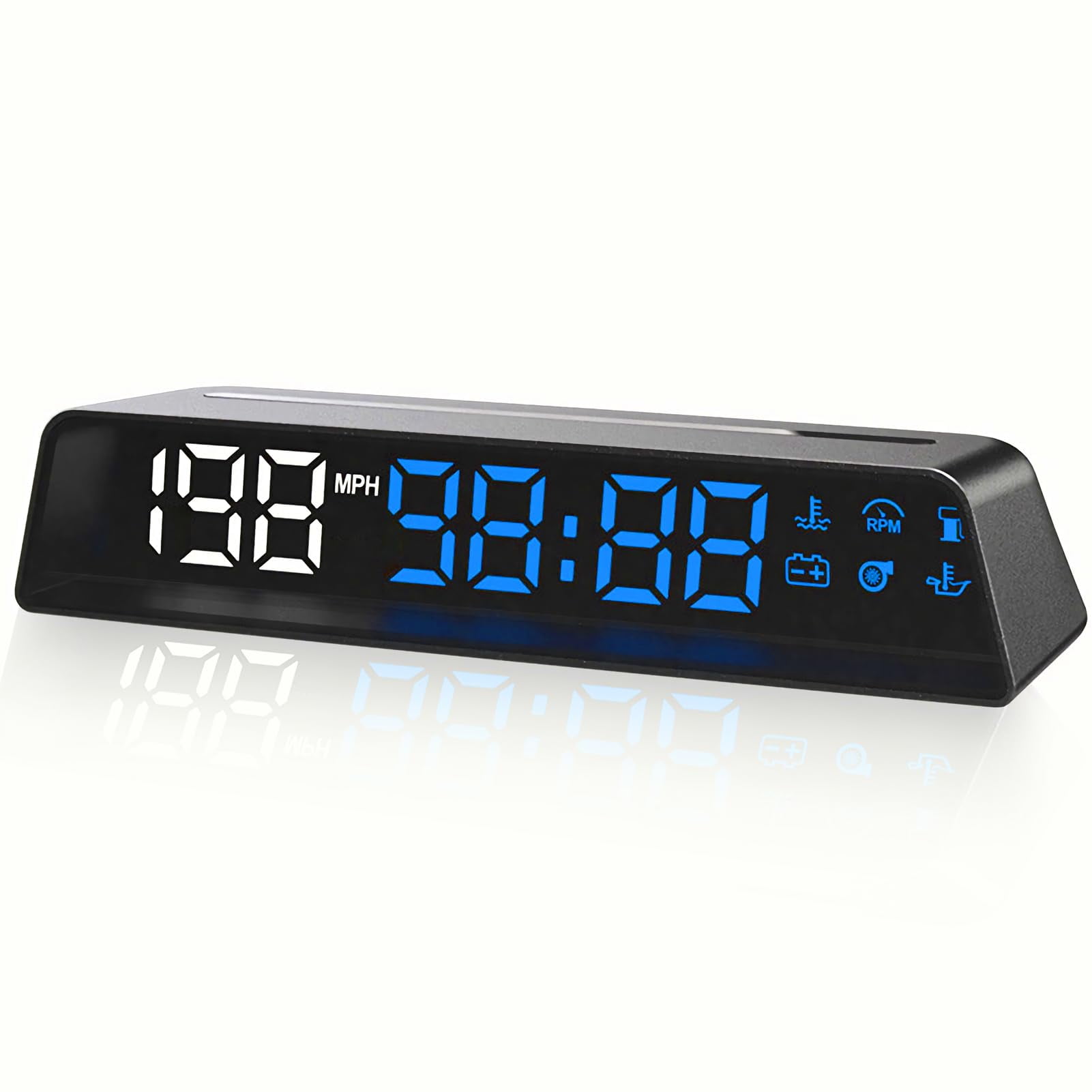 AkaBane OBD2 Gauge Display, Heads Up Display for Car, RPM Meter ...