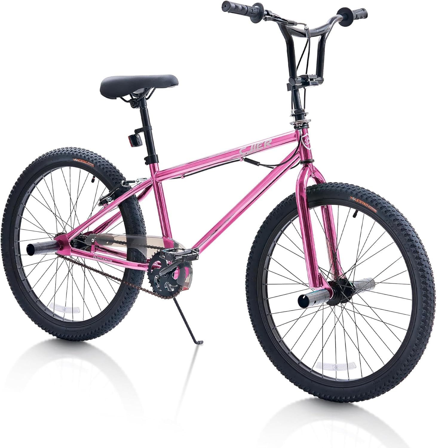 Akaber 24 Inch Kids Bike, BMX Bikes for Kids 6-14, Bike for Boys and Girls with 4 Pegs, High ...