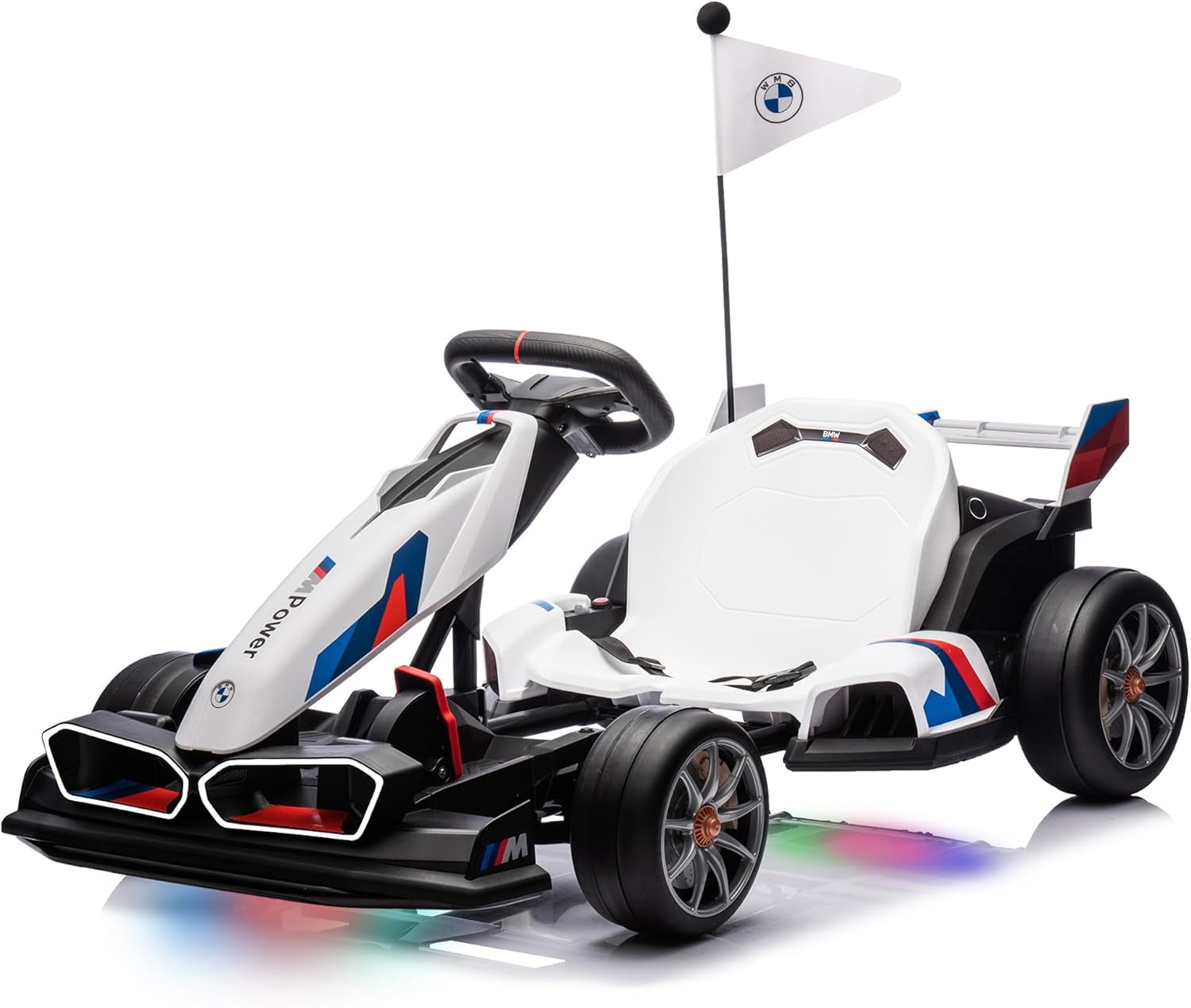 Akaber Electric Go Kart with Adjustable Seat, 24V 9AH Drift Kart with ...
