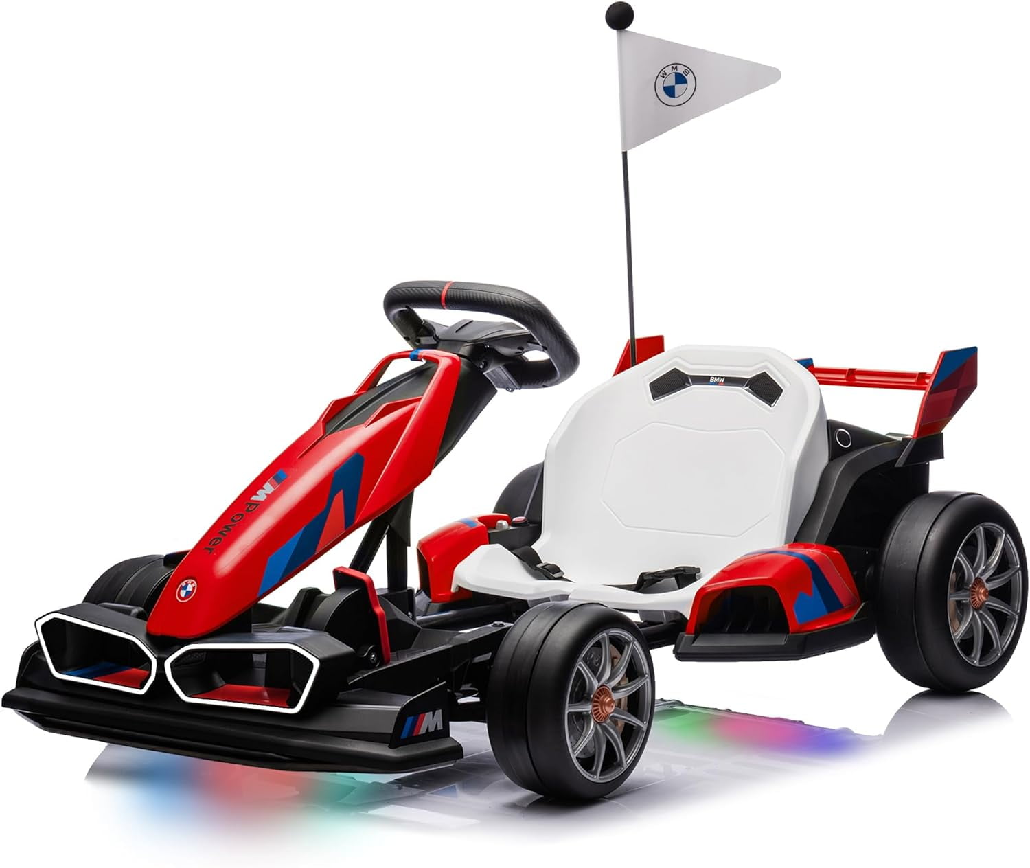 Akaber Electric Go Kart with Adjustable Seat, 24V 9AH Drift Kart with ...