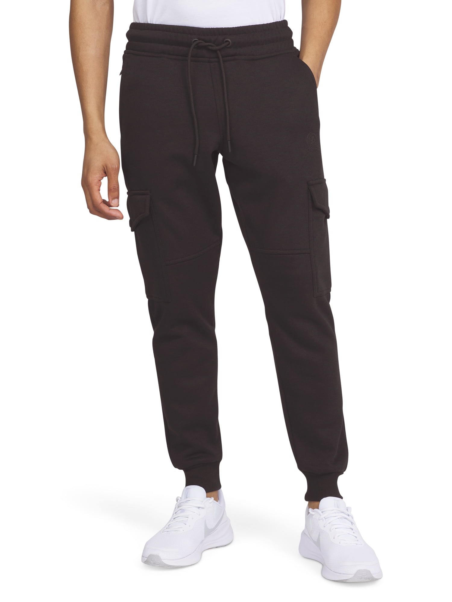 Akademiks Fleece Cargo Sweatpants - Comfortable Lounge Wear - Walmart.com