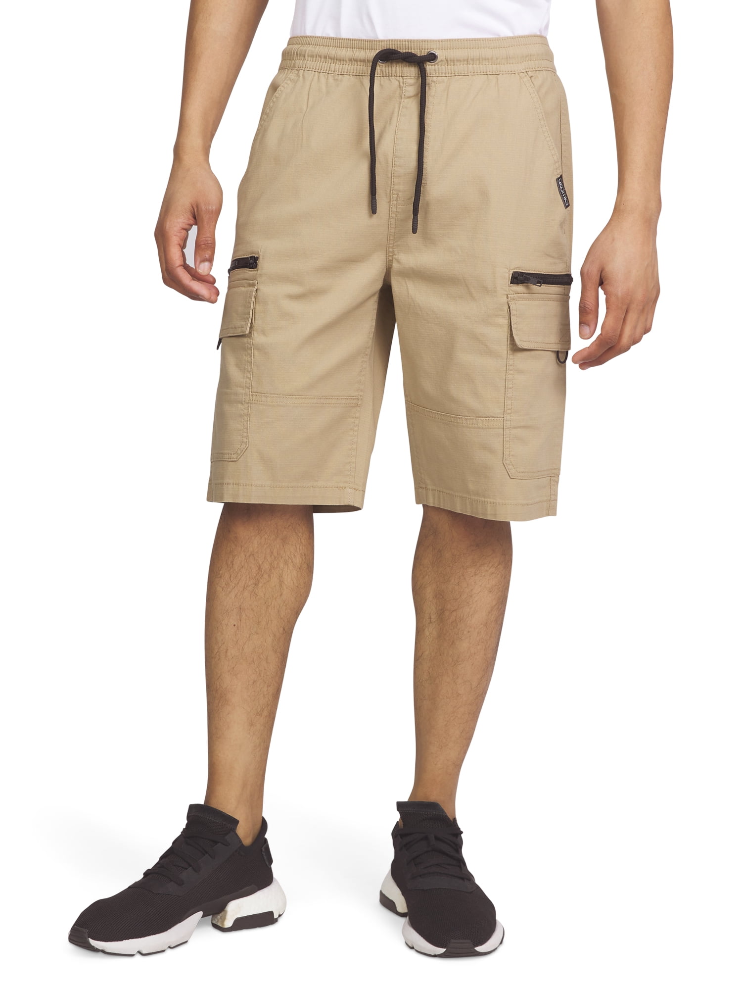 Akademiks Men's Stretch Ripstop Pull-On Shorts with Pockets, Sizes S ...