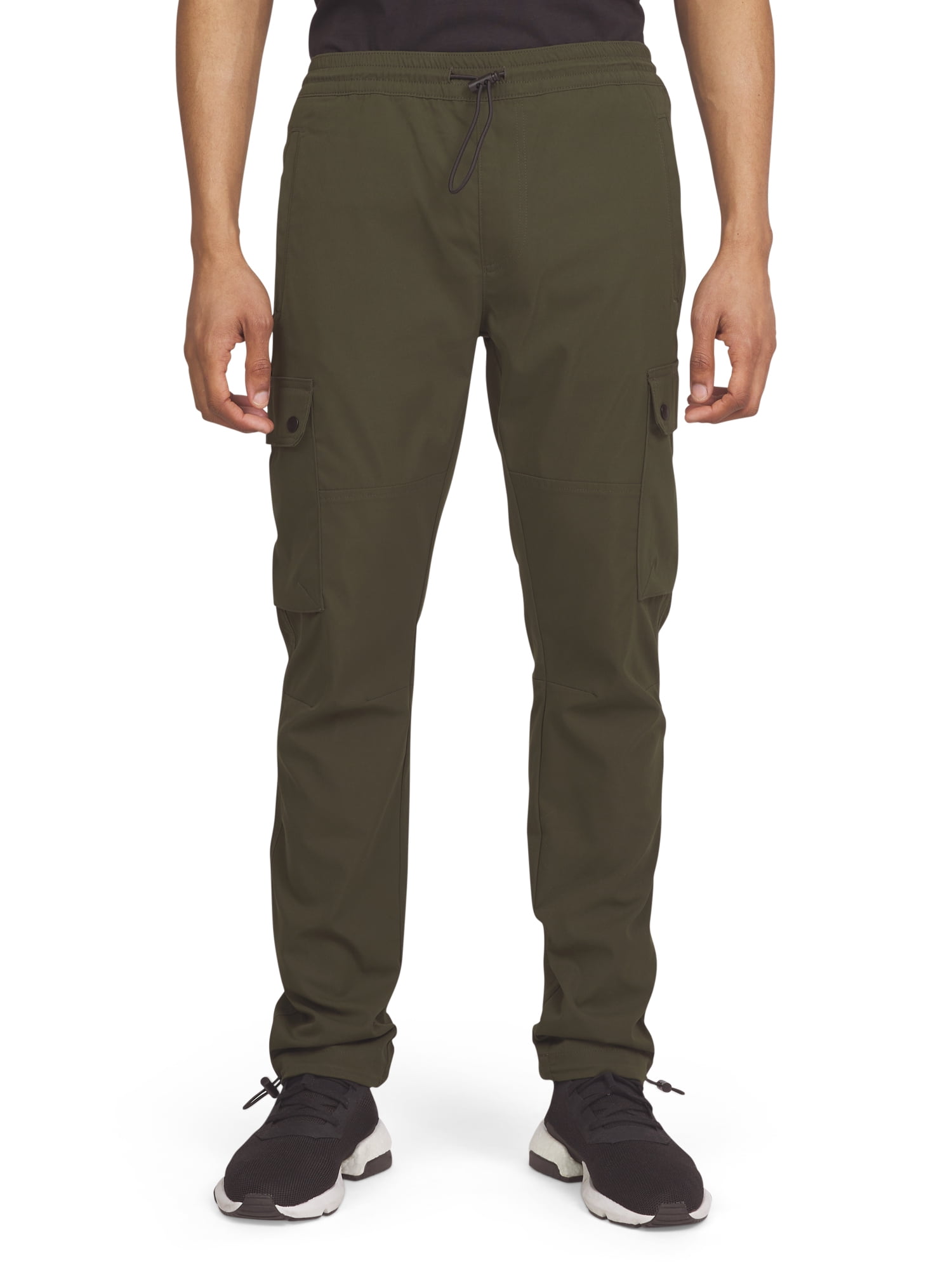 Akademiks Men's Tech Joggers with Pockets and Bungee Flexibility, Sizes ...