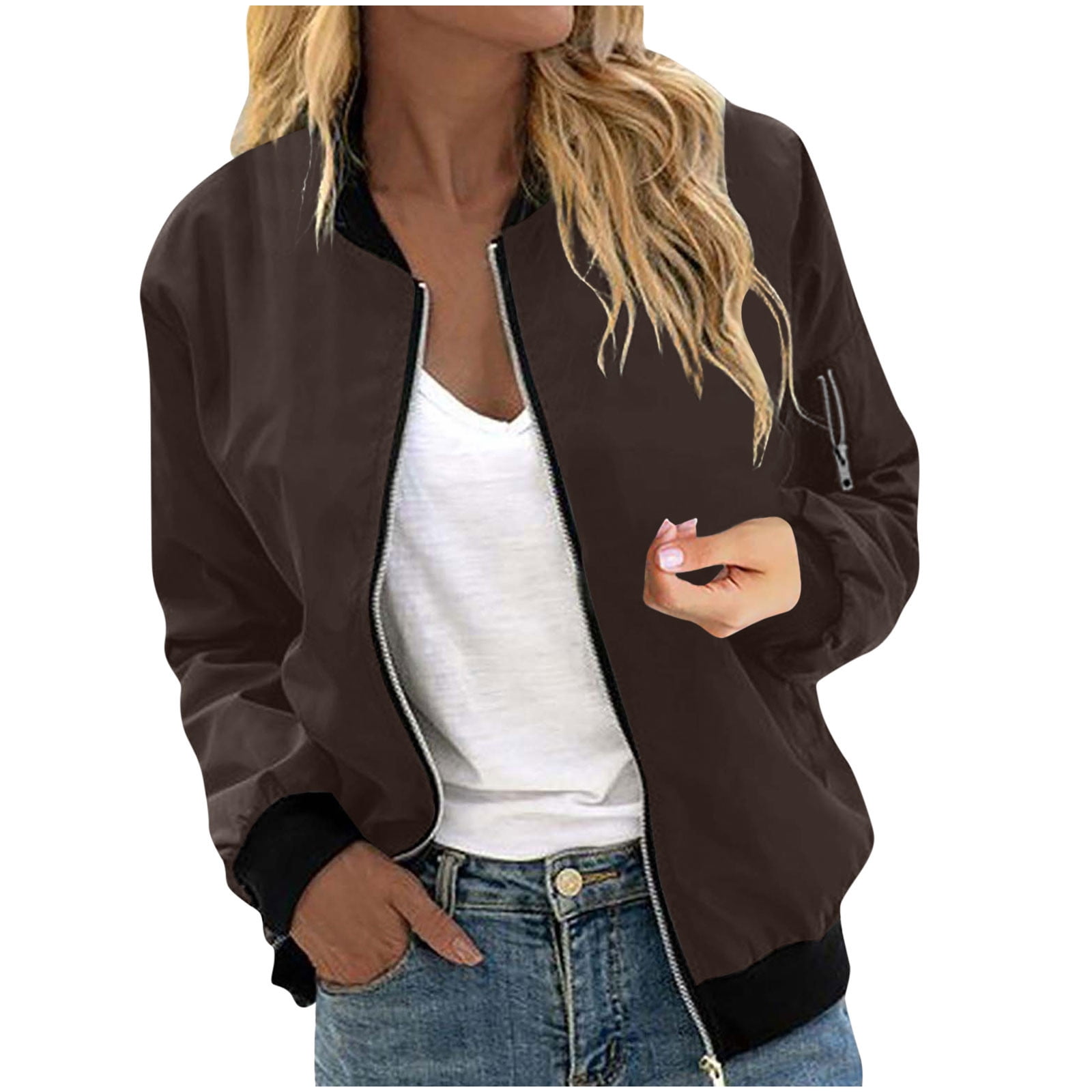 Akafmk Fall/Winter Women's Fall Jacket,Oversized Women's Fashion ...