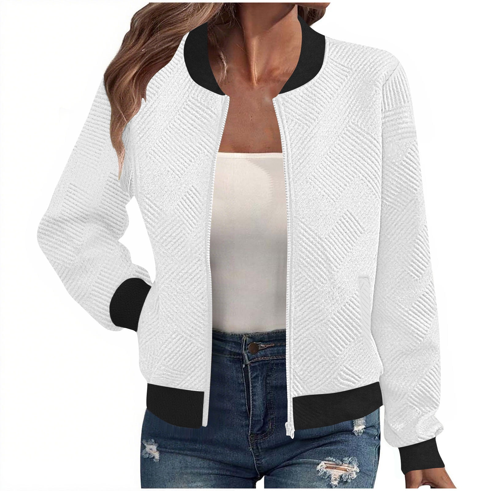 Akafmk Fall/Winter Women's Fall Jacket,Oversized Women's Fashion ...