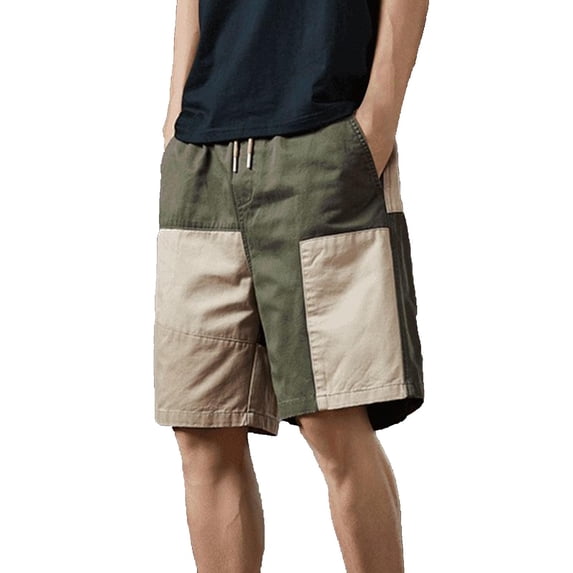 Akafmk Mens Color Shorts Loose Casual Straight Leg Fashion Versatile ...