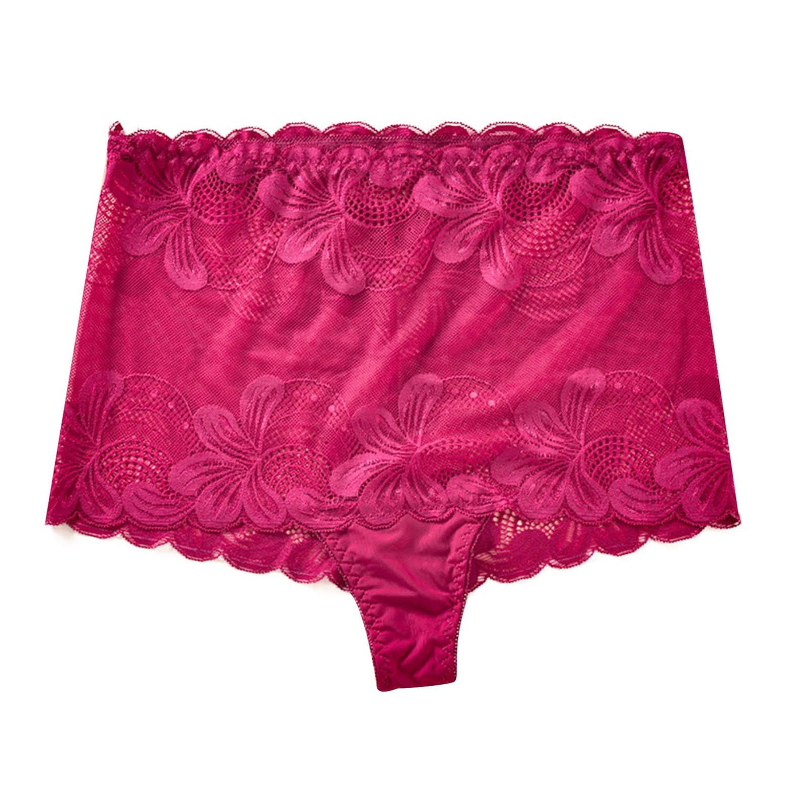 Akafmk Plus Size Underwear for Women High Waisted Lace Briefs Large ...