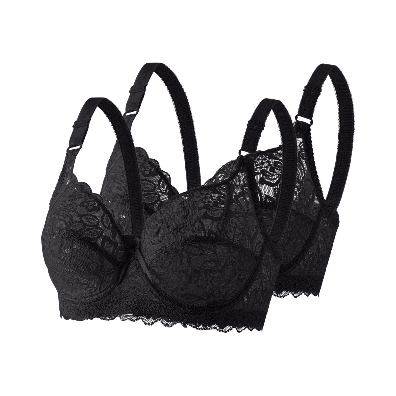 Akafmk Push Up Bra for Women,High Support Lace Bra,Comfortable ...