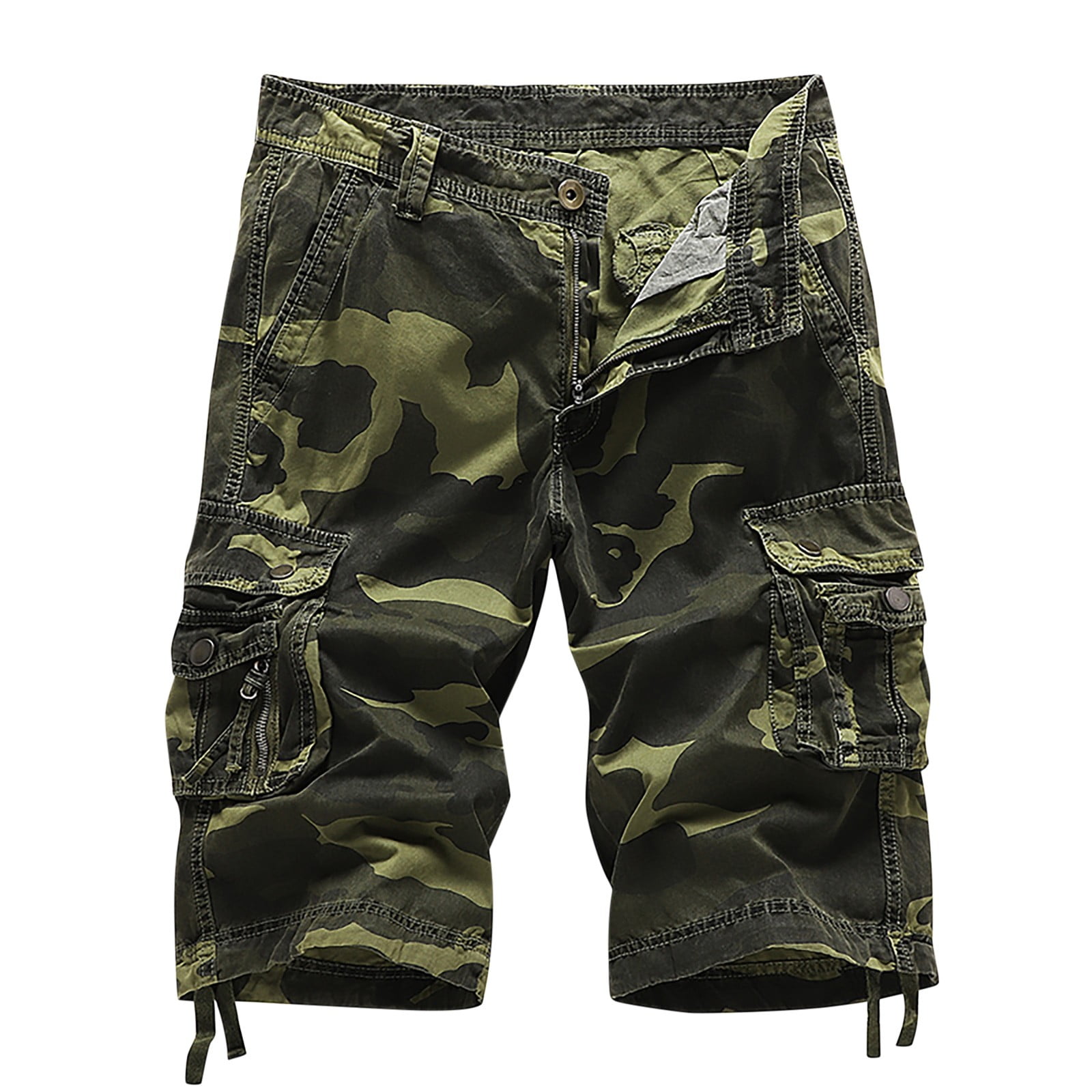 Akafmk Summer Cargo Shorts for Men Casual Work Shorts Relaxed Loose ...