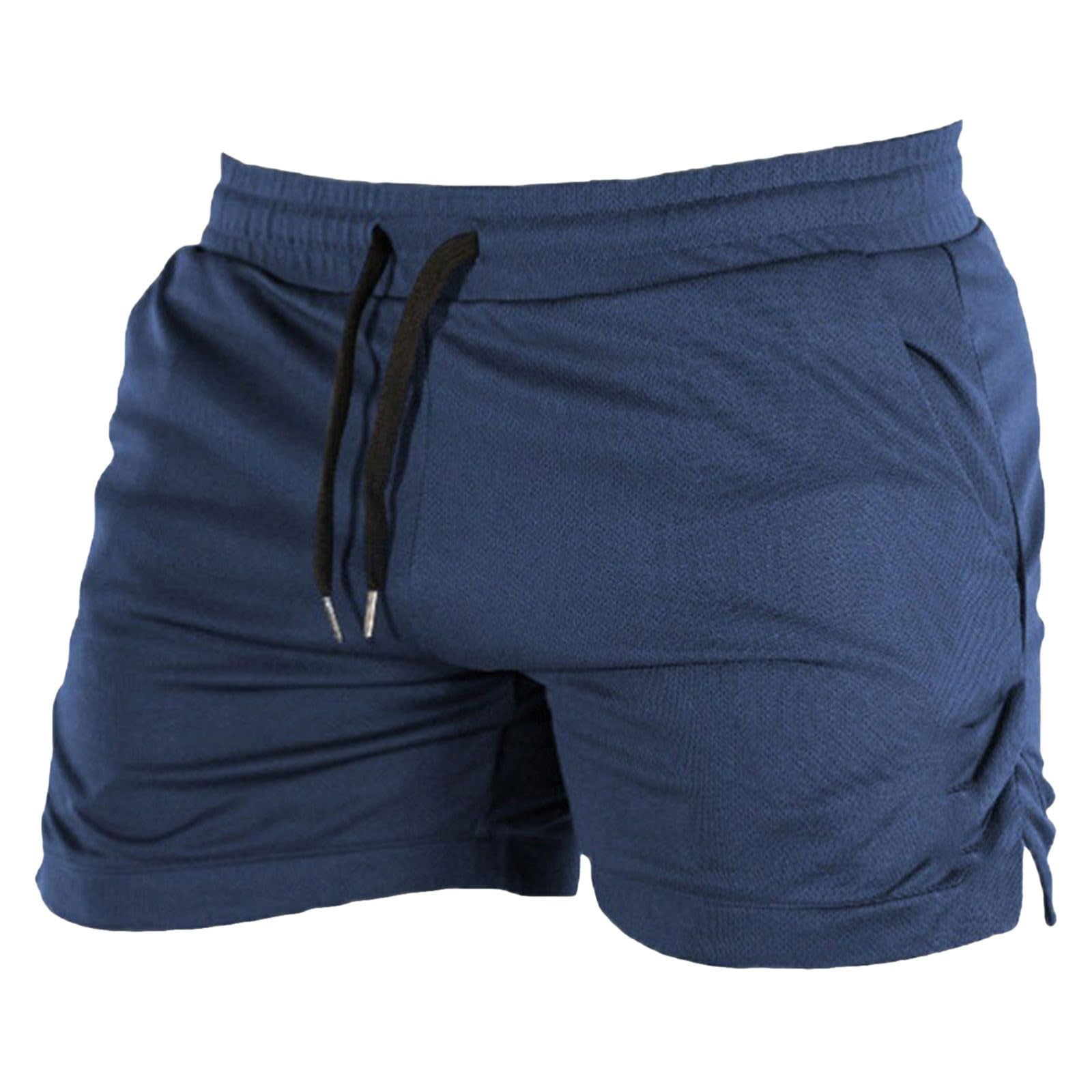 Akafmk Summer Men Casual Shorts Plus Size Swim Trunks Loose Fitting ...
