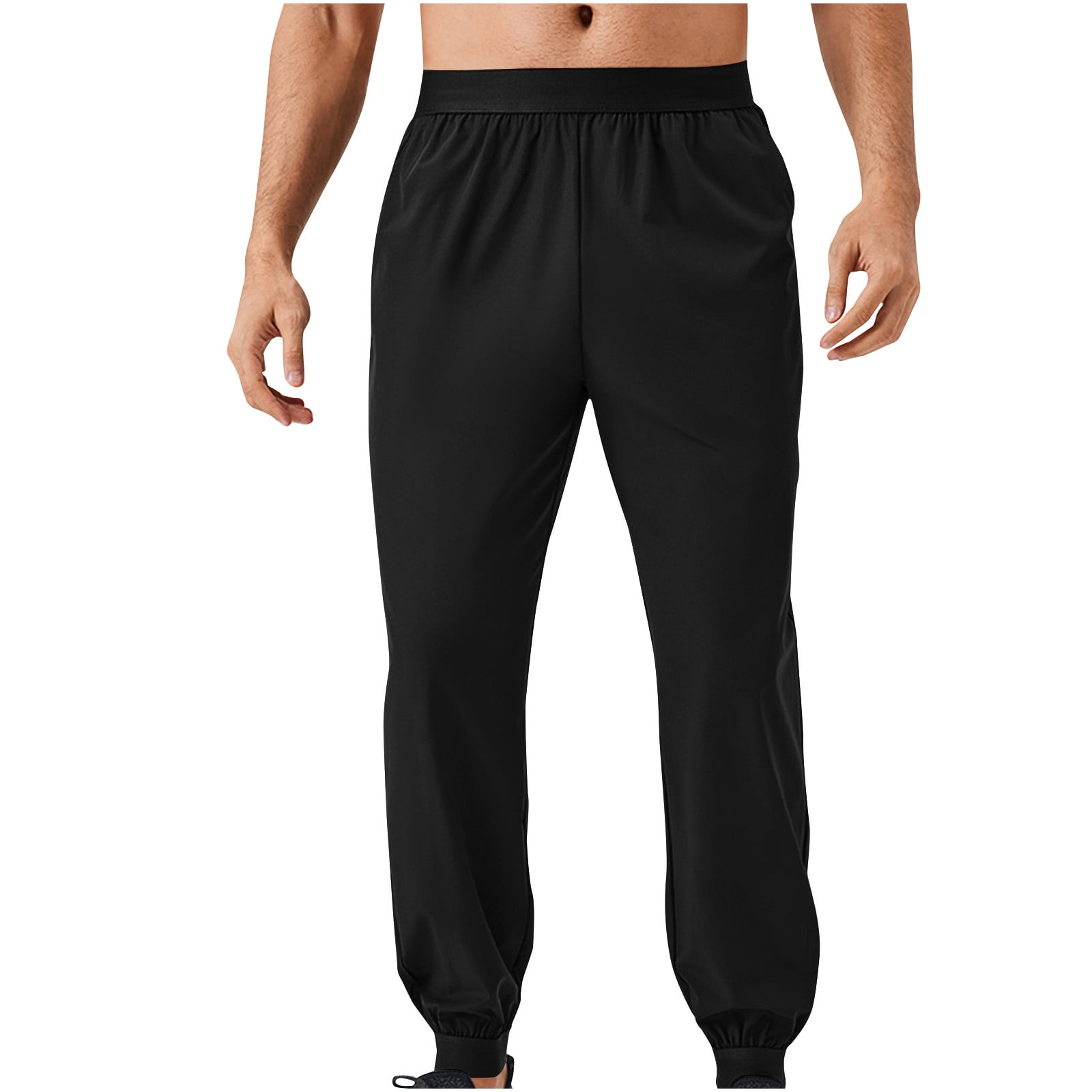 Akafmk Summer Mens Sweatpants Baggy Drawstring Athletic Jogger Pants ...